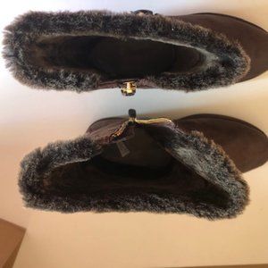 UGG | Shoes | Ugg Classic Berge Genuine Shearling Suede Boot | Poshmark